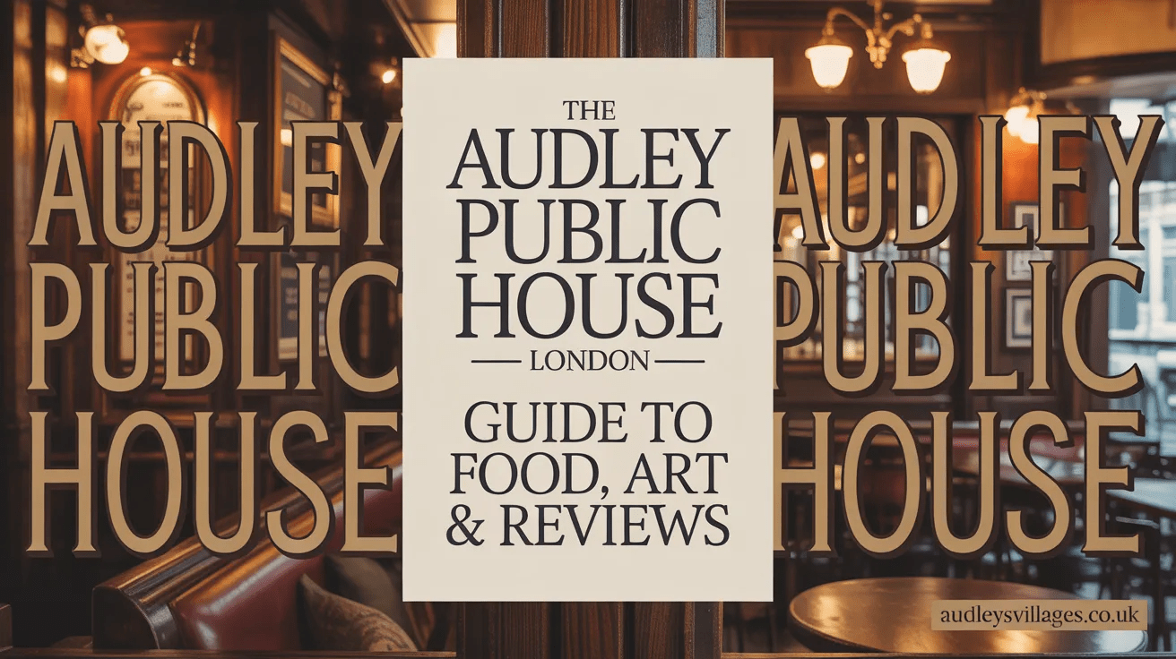Audley Public House Guide: Food, Drinks & Atmosphere